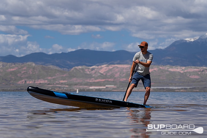 BLACKFIN Model V Paddle Board Review (2020) | SUPBoardGuide