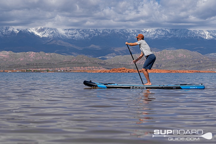BLACKFIN Model V Paddle Board Review (2020) | SUPBoardGuide